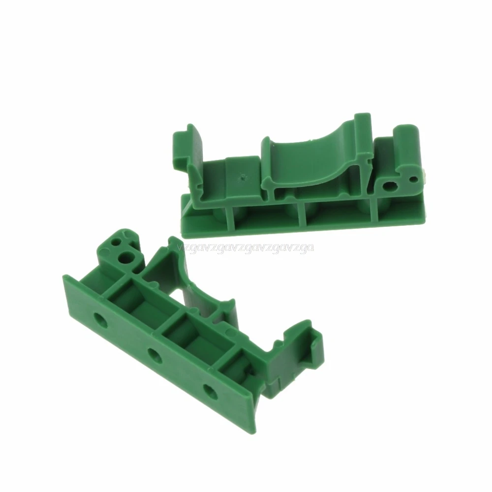 PCB DIN Rail Mounting Adapter Circuit Board Mounting Bracket Holder ...