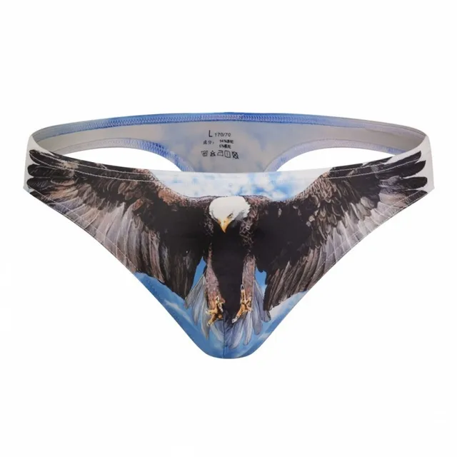 Animal Print Gay Men's Thong Swimwear (Various Designs) - Queerks™