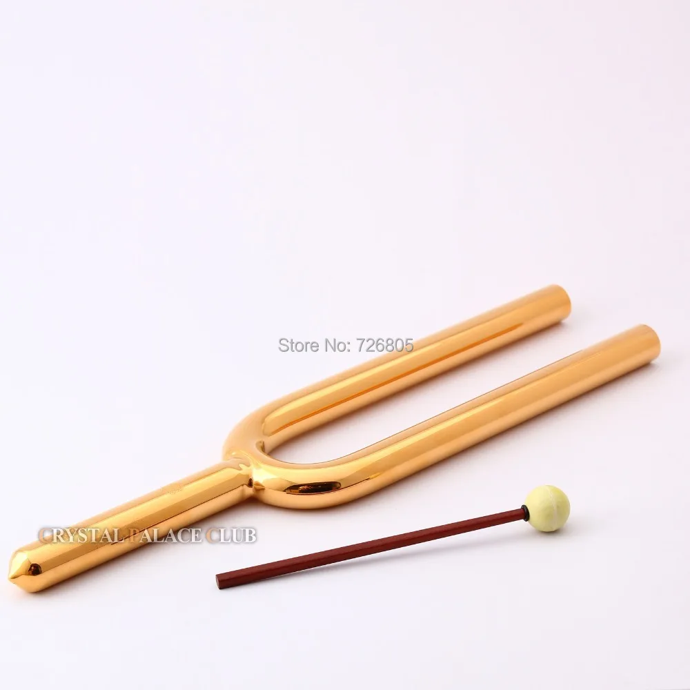 20mm Pure Gold Or Platinum Quartz Crystal Singing Tuning Fork For Any ...