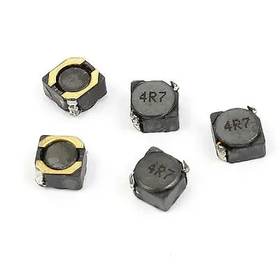 5-Pcs-4-7UH-Inductance-Surface-Mounted-SMD-SMT-Power-Inductors-4-7mmx4 ...