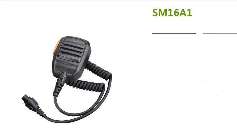 100% 원래 Hytera SM16A1 마이크 휴대용 스피커 디지털 라디오 MT680, MT682, MT685, MT688 ...