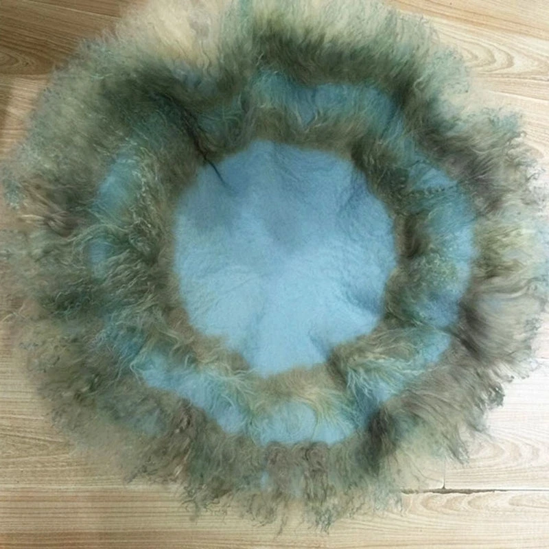 Circular Diameter Of 60 Cm Fluffy Wool Felt Fleece Real Pure Wool ...