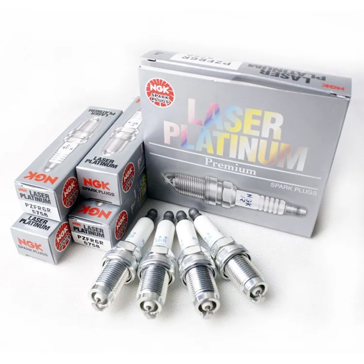 (4 개/몫) NGK PZFR6R 5758 더블 백금 자동차 스파크 플러그, 자동 촛불|candle candle|plug ...