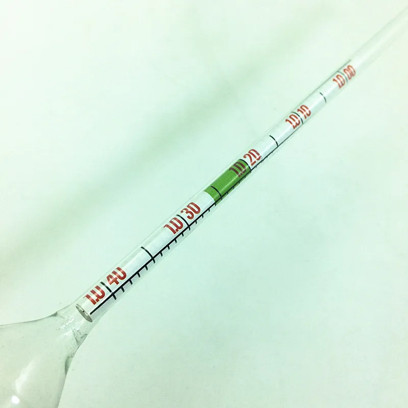 5PCS hydrometer density meter densitometer densimeter 1.000-1.040 Warm ...