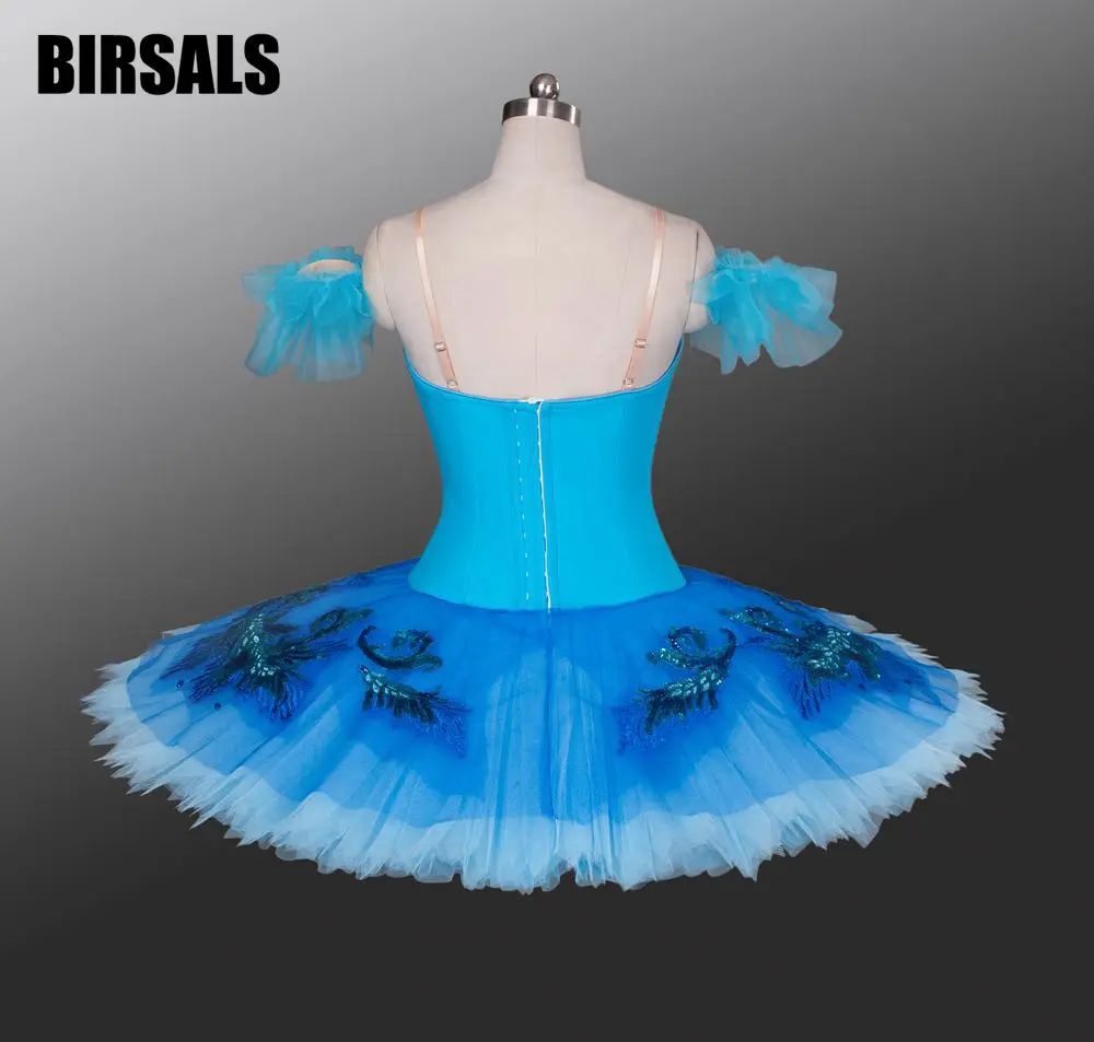 Blue Bird Variation Tutu Adult Girls Professional Ballet Tutus Blue ...