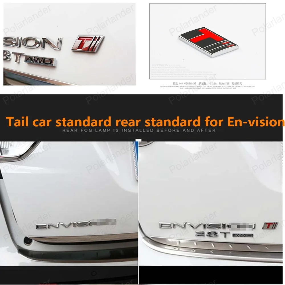 Tail Standard 3d Rear Standard Metal Car Stickers Modified Special ...