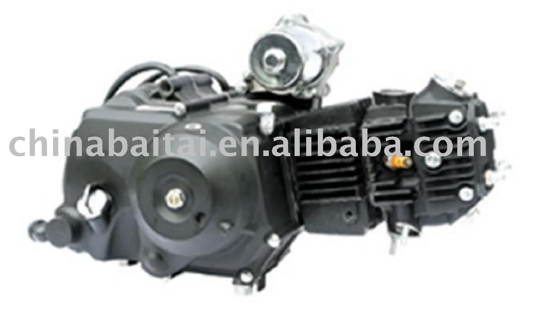 110cc motorcycle engine(ISO9001:2000) with single cylinder,4 stroke,air ...