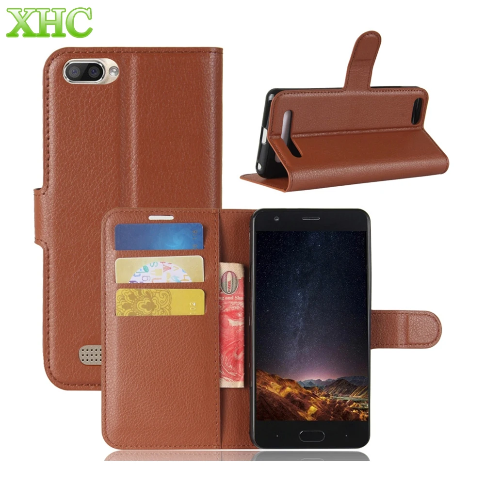 DOOGEE X20 / X20L Protective Cover Litchi Texture Horizontal Flip ...