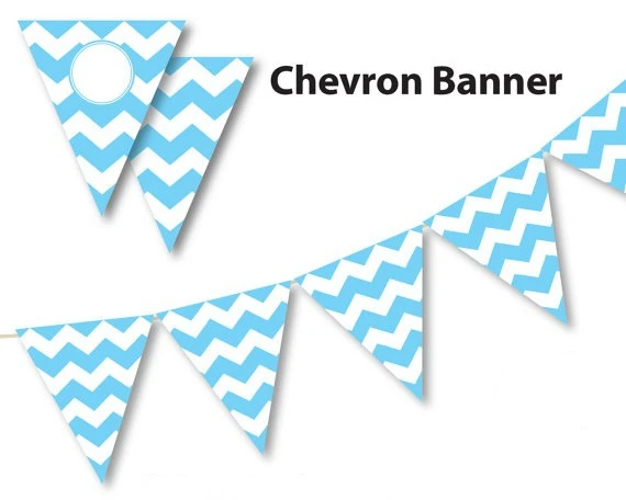 Flag Banner Clip Art Chevron