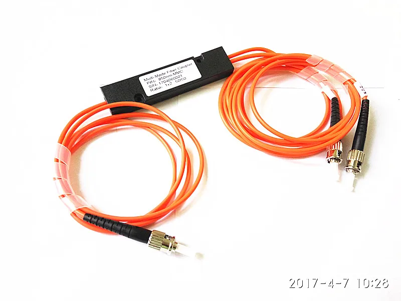 1x2 FBT Splitter Module 50:50 Multimode Fiber Optic Coupler Box ST/UPC ...
