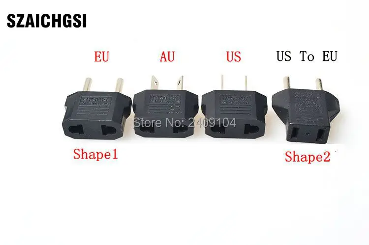 SZAICHGSI-USA-US-To-EU-Plug-Adapter-Travel-Charger-Converter-Universal ...