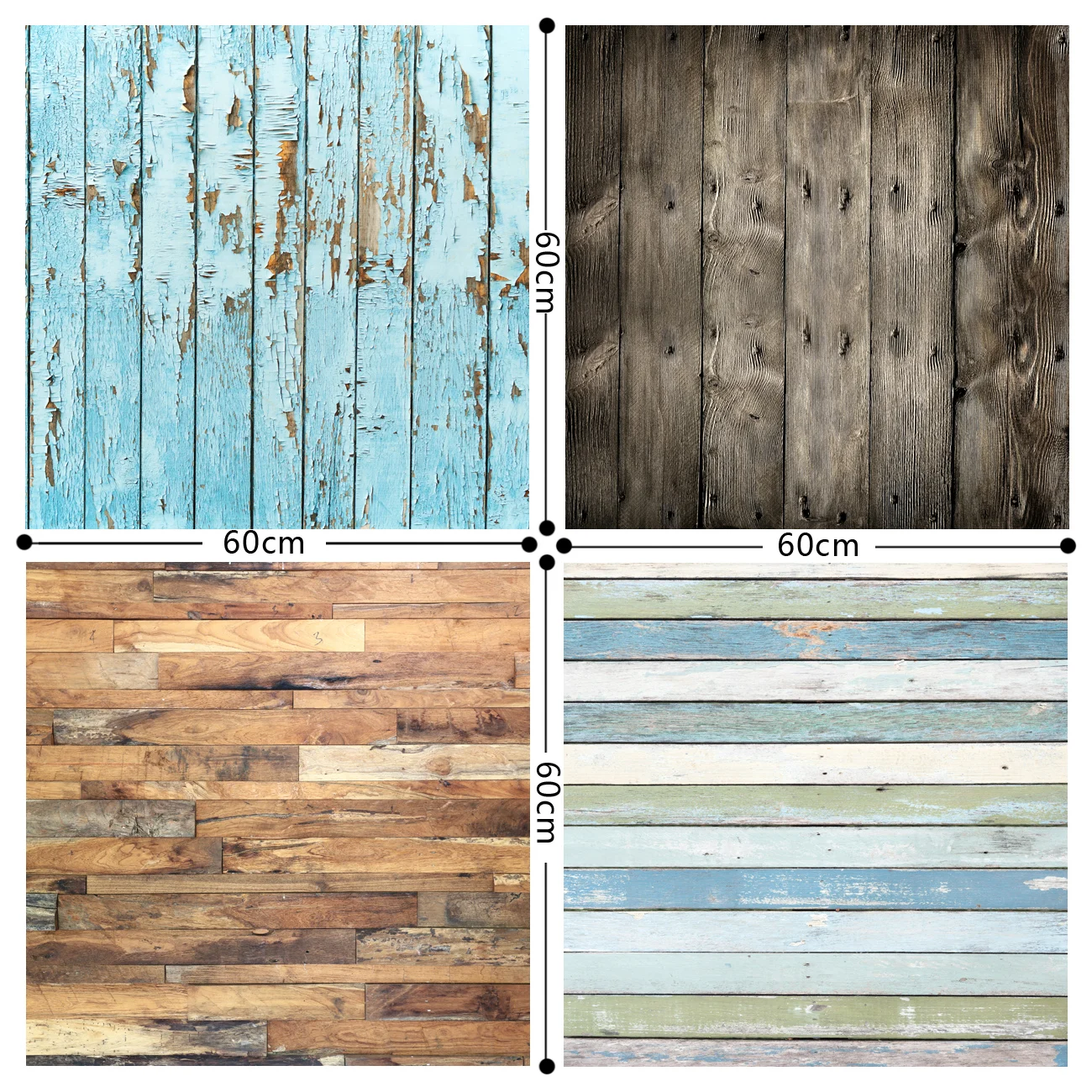 Huayi madeira pano de fundo vinil pano de fundo chão de madeira ...