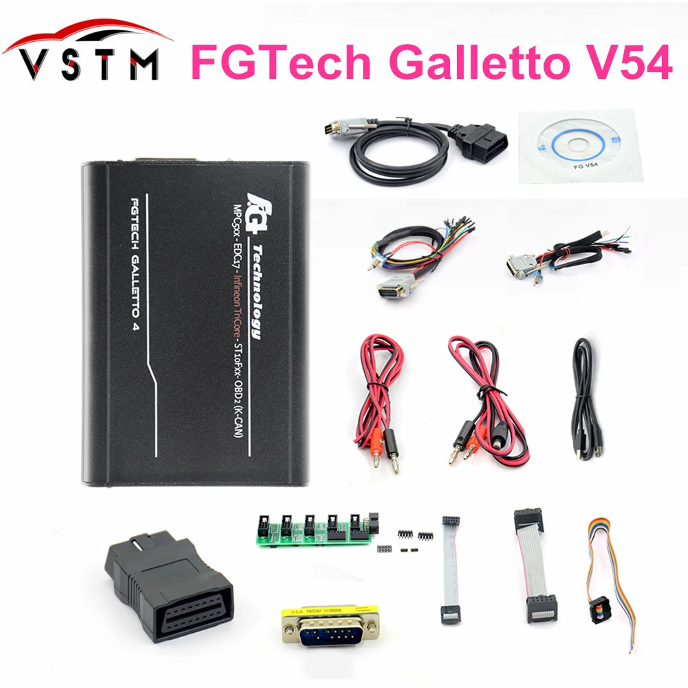 Newest Fgtech Galletto 4 Master V54 Full Chip Auto ECU Chip Tuning Tool ...