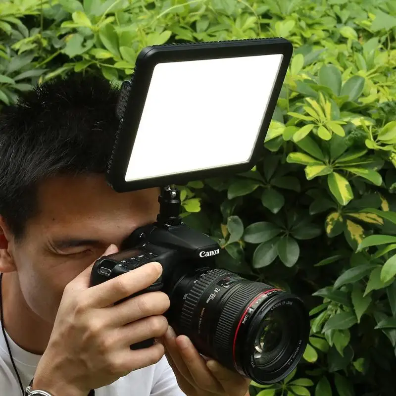 Купить 124 светодиодный видео светодиодный светильник DSLR камера ...