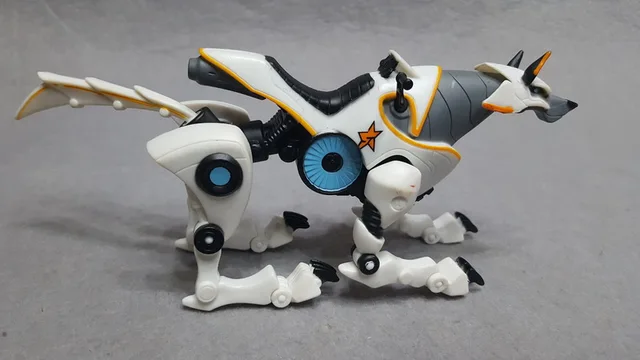 4"/10cm Cartoon TV Slugterra Action Figure Mecha Beast LUCKY, THUNDARR ...