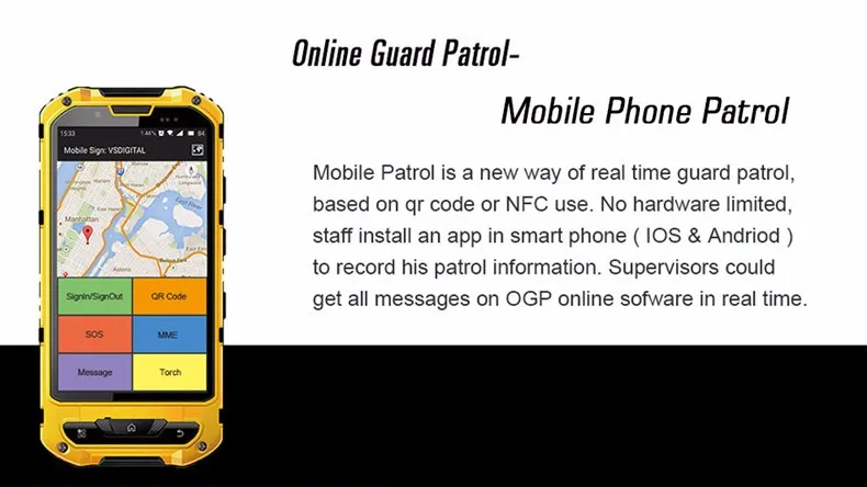 OGP phone patrol,QR code patrol. smart phone patrol ,QR code or NFC tag ...
