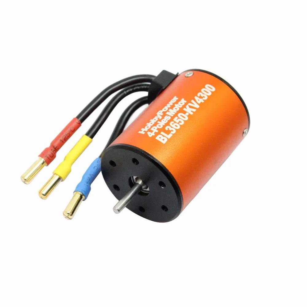 Hobbypower Waterproof Bl3650 4300kv Sensorless Brushless 4poles Motor ...