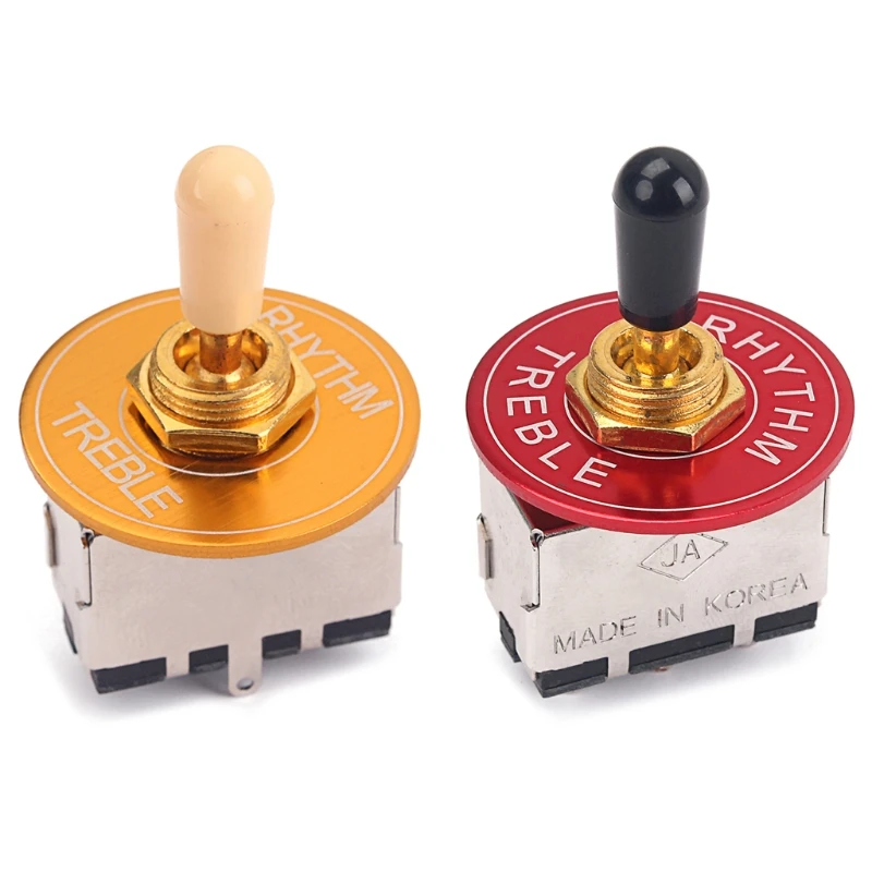 3 Way Selector Switches Guitar Pickup Toggle Lever For Tele ST Electric 3 Way Selector Switches Guitar Pickup Toggle Lever For Tele ST Electric