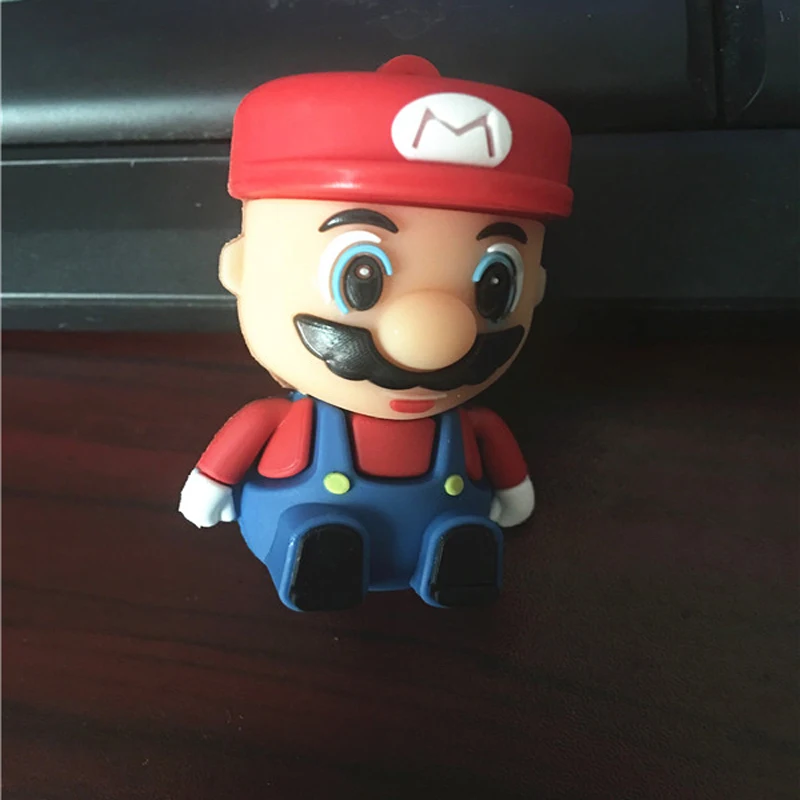 Children's Super Mario USB Flash Drive pen drive cartoon pendrive 4GB ...