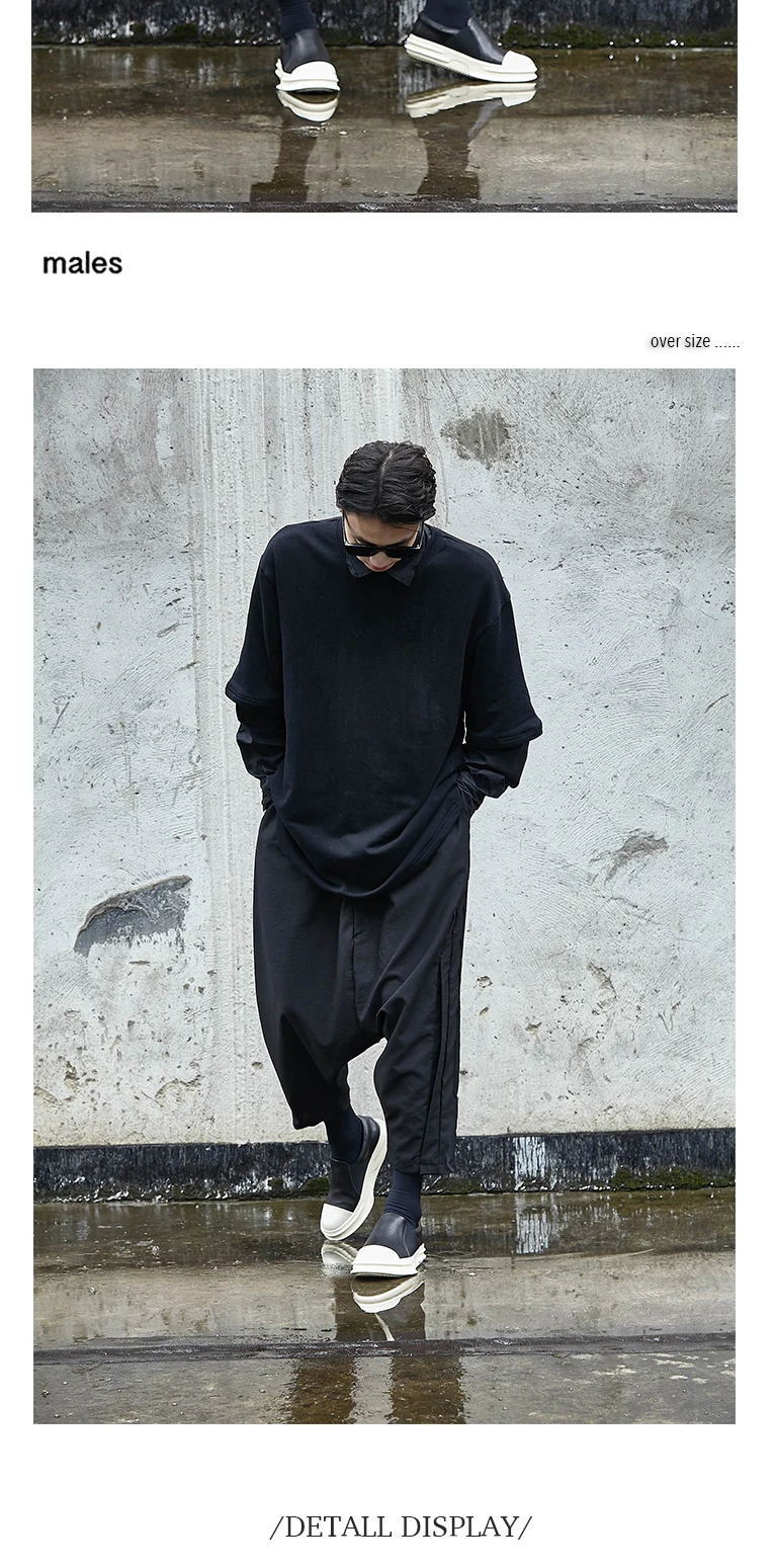 MR-DONOO, японский стиль, готический стиль, темно-черный крест, мужские ...