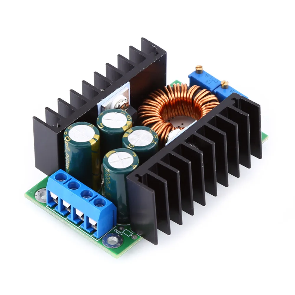 300W DC DC Converter Module 7V~40V to 0.8V~28V Step Down Adjustable ...
