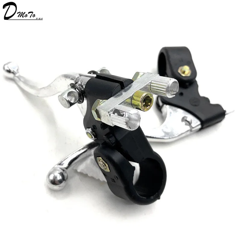 Alloy 7/8'' Right Dual Twin Minimoto Left Handle Brake Levers For 47cc ...