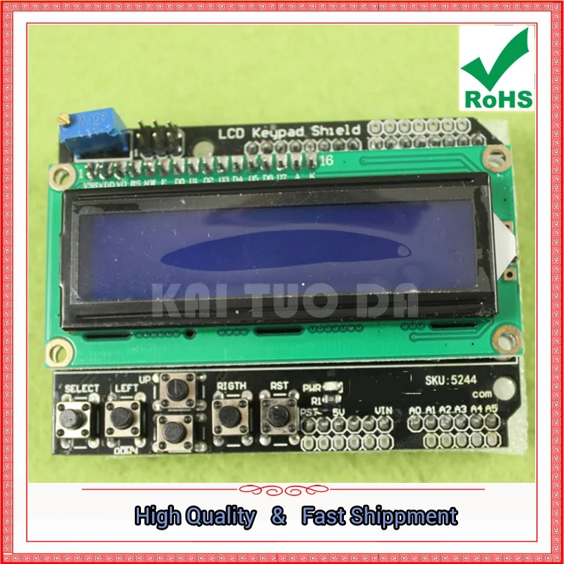 Suo Adn Lcd1602 Character Lcd Input And Output Expansion Board H6b3 In Integrated Circuits