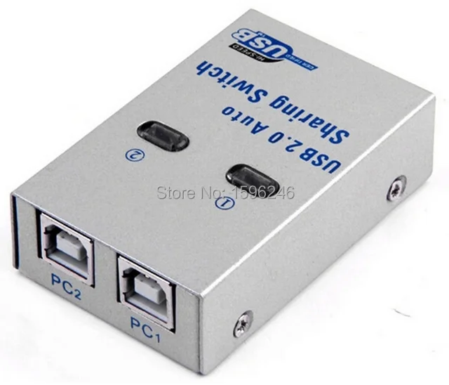 FJ 2UA USB printer sharing device of automatic 2 port USB switch one to ...