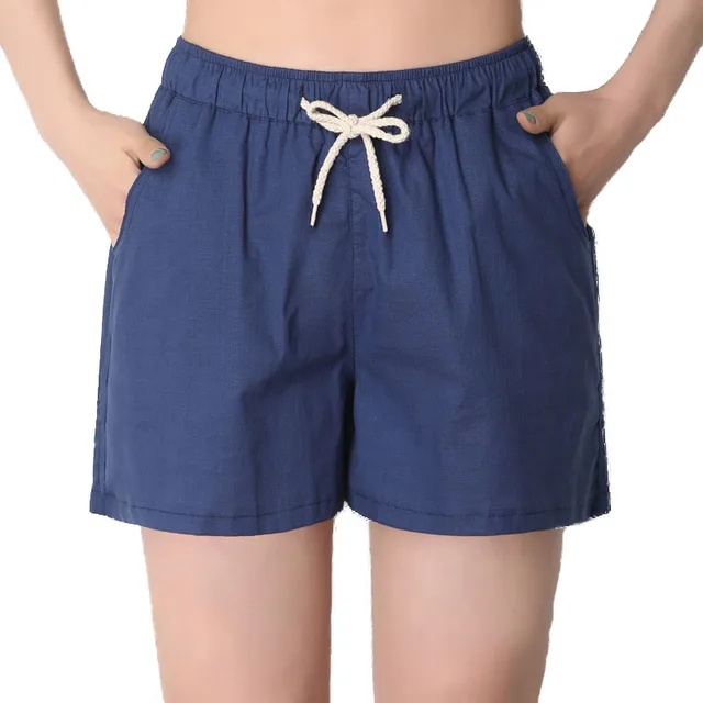 2017 Summer Plus Size Short Women S 4xl Wide Leg Female Shorts Linen Casual Loose Ladies Elastic