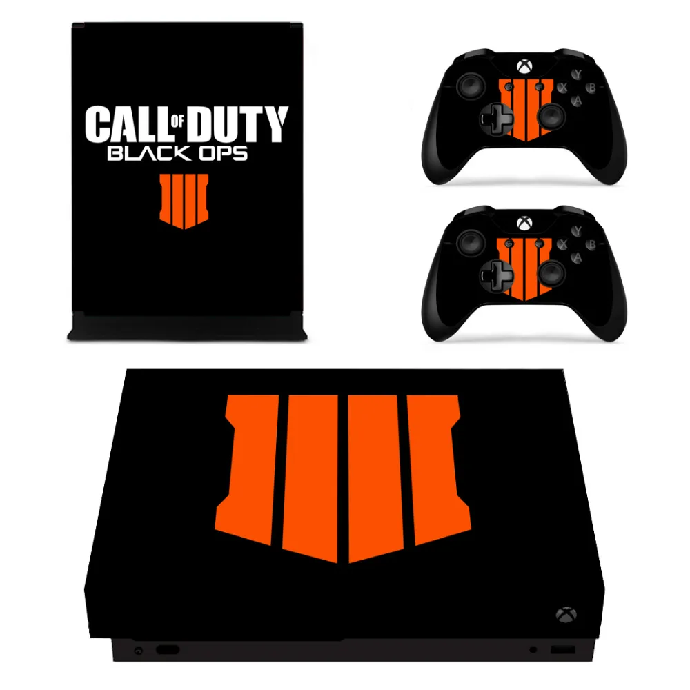 Call of Duty Black OPS 4 Skin Sticker Microsoft Xbox One X ...