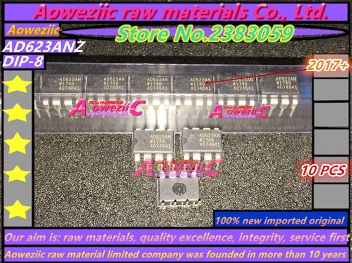 Chip amplificador de instrumento Aoweziic 2017 + 100% nuevo importado original AD623ANZ AD623AN ...