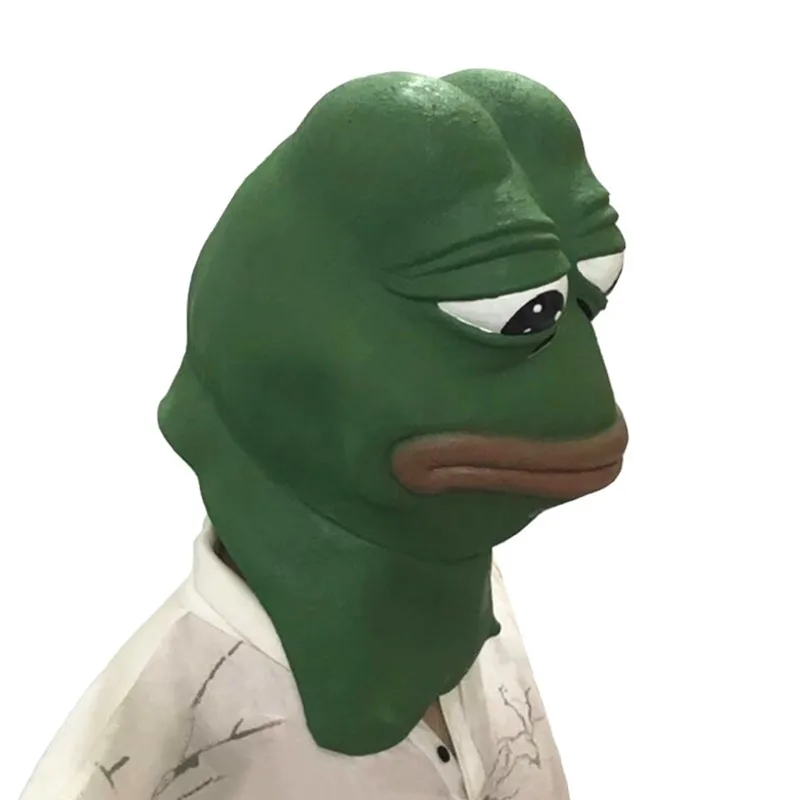 Горячая Высокое качество реалистичный резиновый животных лягушонок Пепе ...