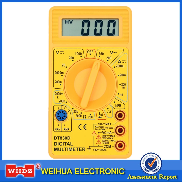 Industrial & Scientific Digital Multimeter with Buzzer Voltage Ampere ...