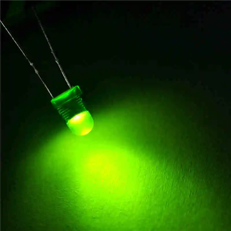 Led Light-emitting Diode 3mm Round Green Light (50pcs) - Light Beads ...