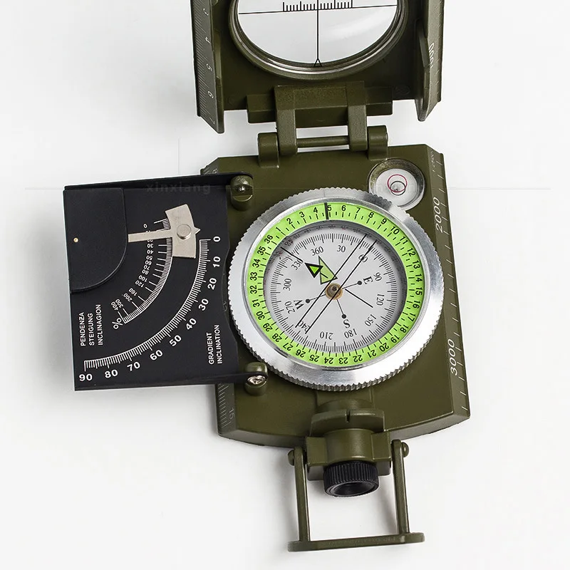 High-end Compass With Scale Level/slope Meter With Light And Magnifier ...