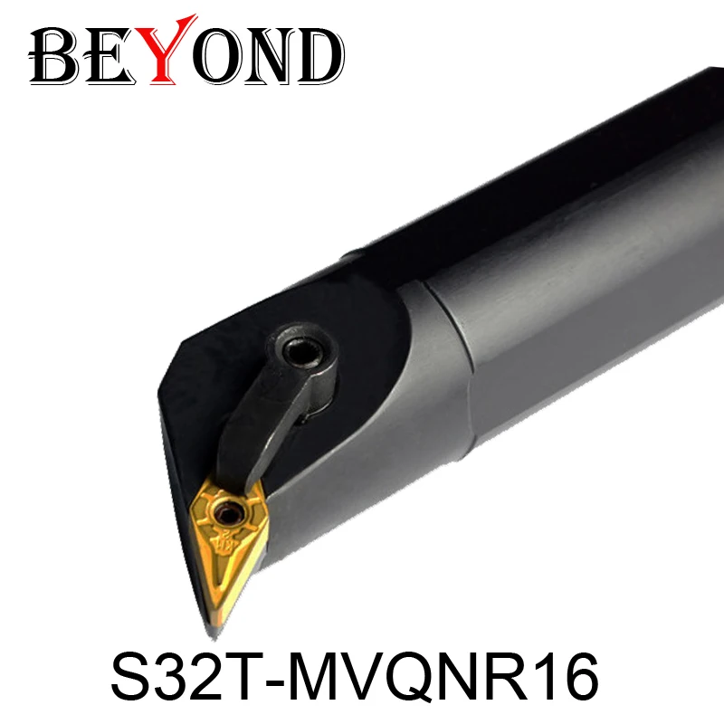 BEYOND 32มม.MVQNR MVQNL S32T MVQNR16 S32T MVQNL16ภายในเครื่องมือ CNC เครื่องกลึงโลหะ VNMG160404 ...