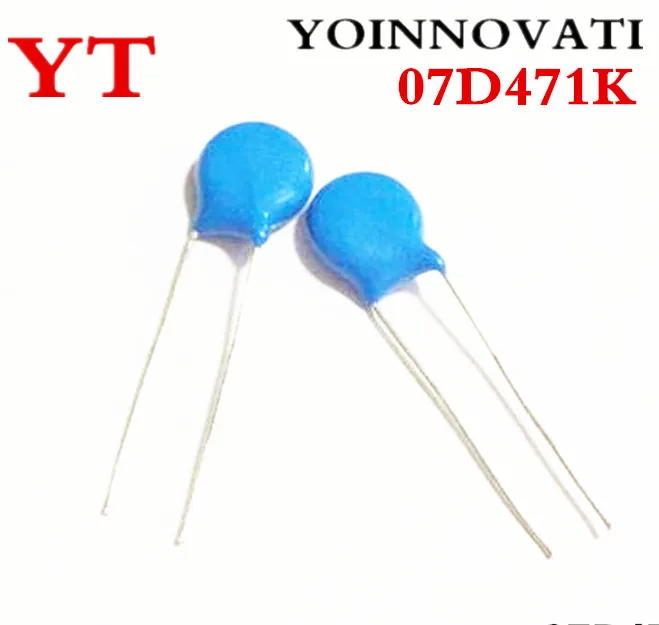 200pcs-lot-Voltage-Dependent-Resistor-VDR-07D471K-07D-471K-Varistor ...