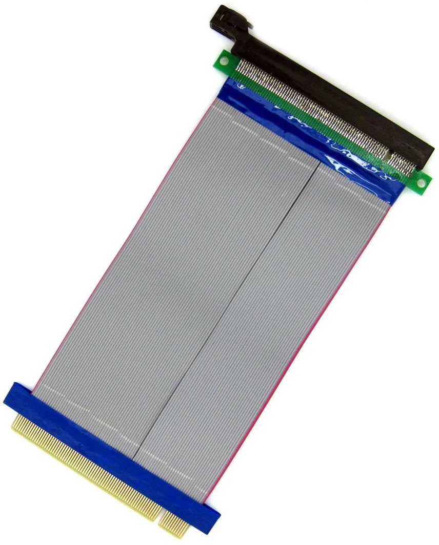 3 Units PCI Express (PCI E) 16X Riser Extender Extension Cable for 1U ...
