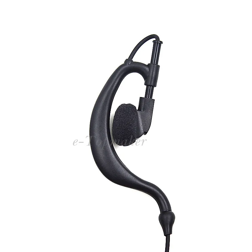 XQF 2 Pin ушной крючок наушник гарнитура микрофон PTT для Midland рация ...