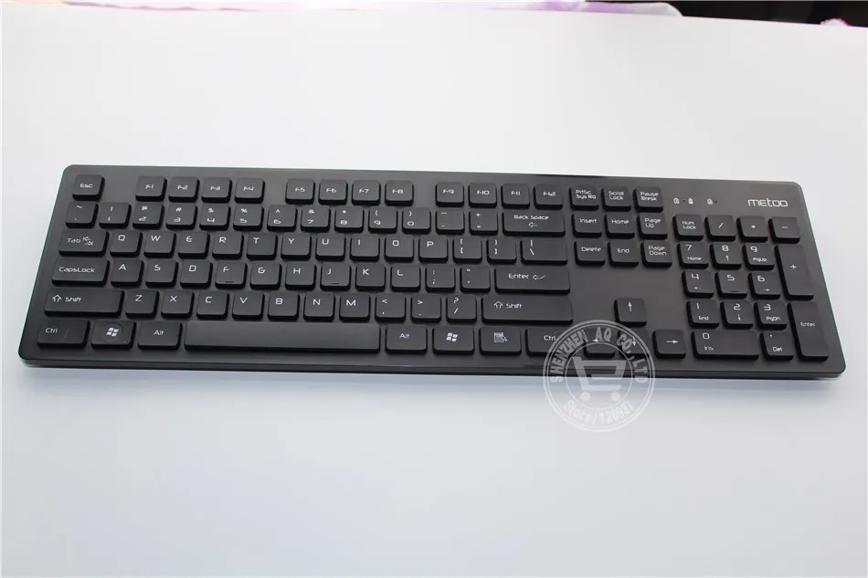 Купить Metoo 100 ультратонкий тонкий 2 4gh беспроводная словесные и расчесывать компьютерная