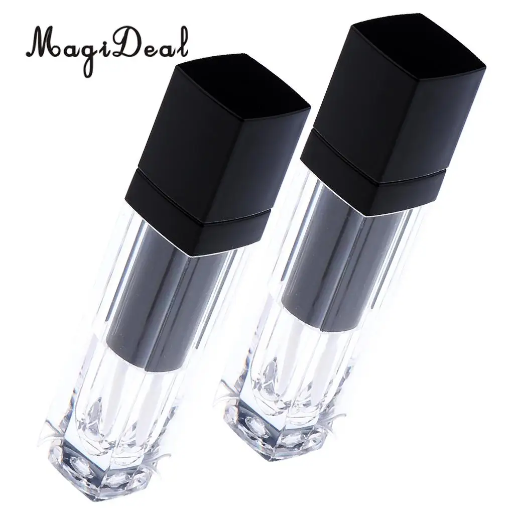 2x4,5 мл тюбик для блеска для губ трубка Матовая жидкая губная помада ...