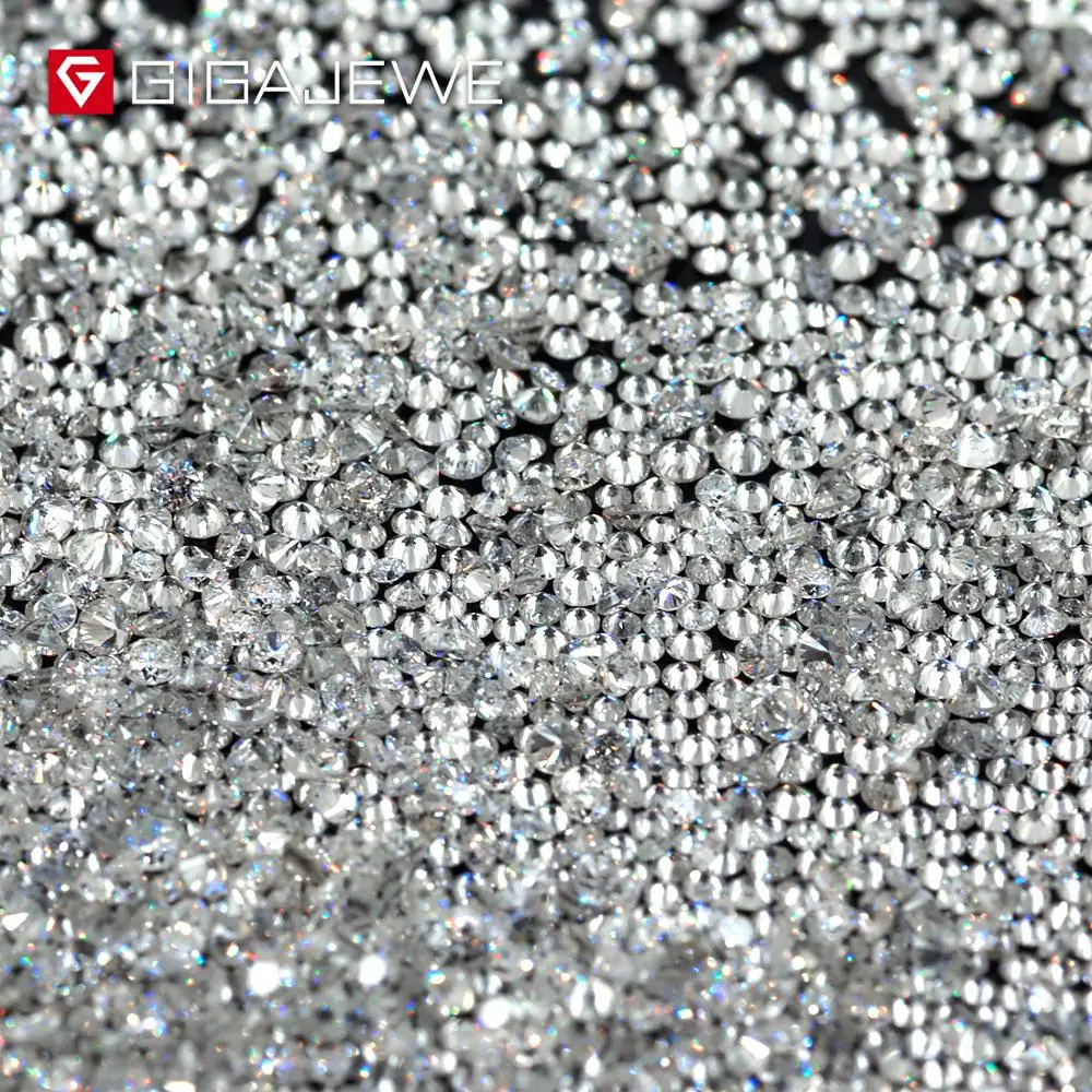 GIGAJEWE-1ct-VVS1-White-D-0-8-3-0mm-Round-Mini-Small-Size-Moissanite ...