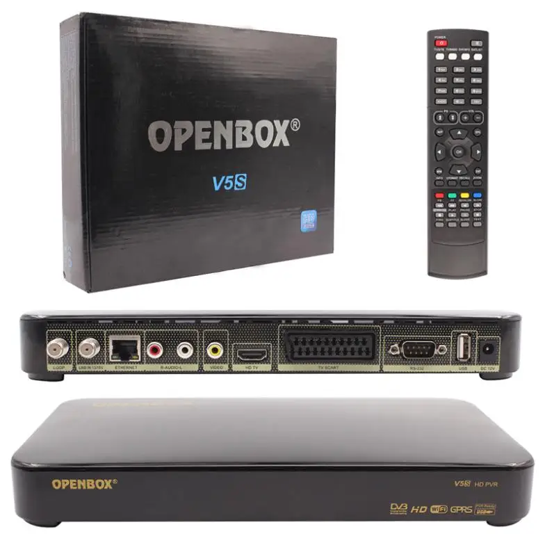 Openbox Original V5S HD TV Satellite Receiver Multi lingual DVB with ...