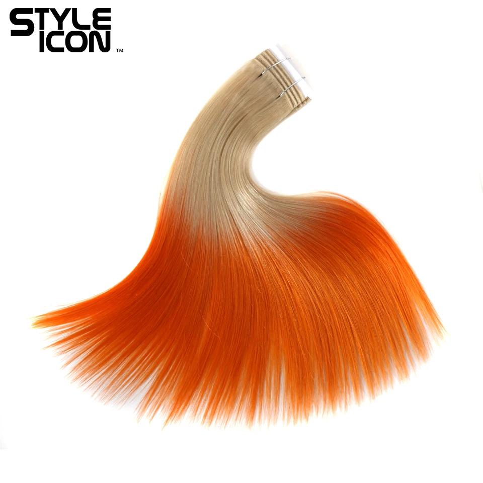 Styleicon Pre colored Brazilian Straight Hair Bundles 18 Inch 1 Piece ...