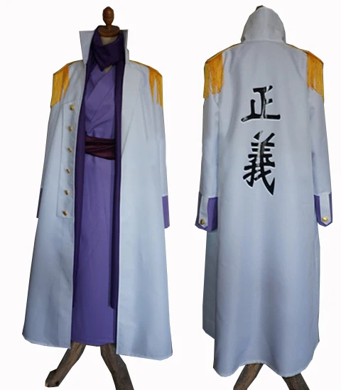 One Piece Fujitora Issho Cosplay Costume Admiral Fujitora | One piece ...