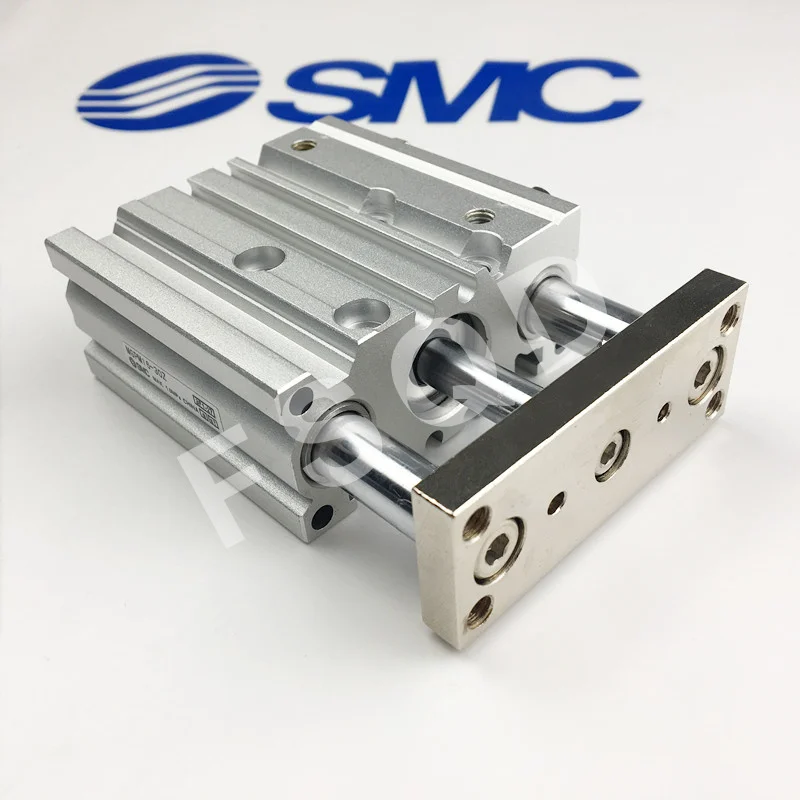 MGPM16 250Z SMC compact guide cylinder Thin Three axis cylinder with rod cylinder MGPM series-in ...