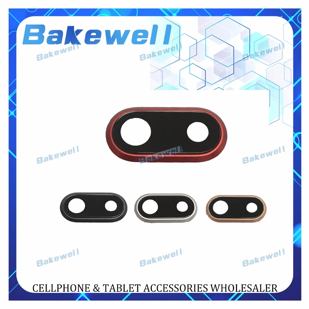 IPhone 8 Camera Lens Rear Camera Glass Lens With Frame For IPhone 8 & 8 ...