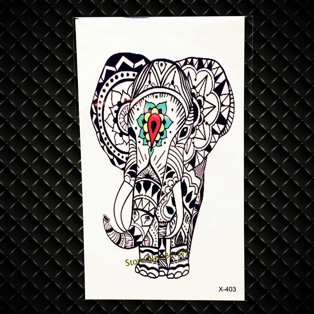 Waterproof Temporary Tattoo Sticker Women Flash Tattoo Mandala Design ...