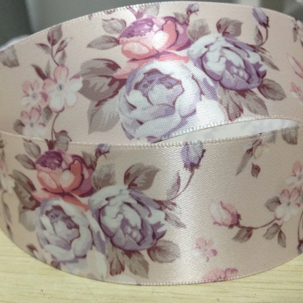 Pick Size 9 16 22 25 38 50 75 mm width flower Ribbons floral Printed ...