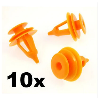 10x For Toyota Plastic Trim Clips for Door Cards Door Panel Fastener ...